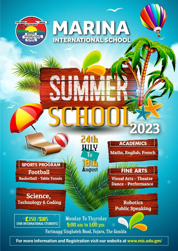 Marina International School - Junior School Summer School