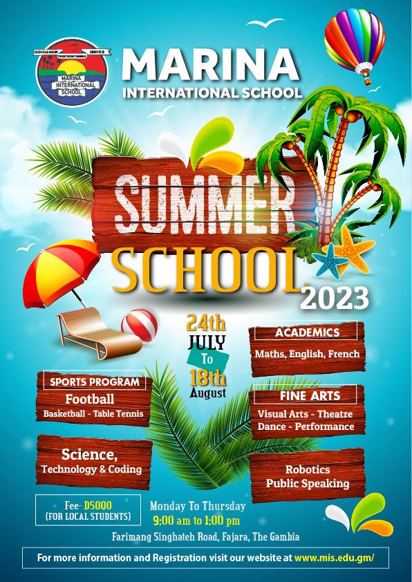 Marina International School - Junior School Summer School